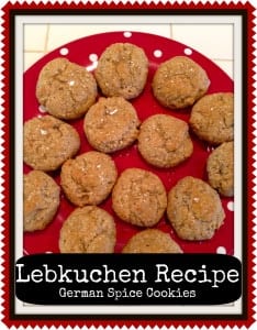 German Spice Lebkuchen Cookies · The Typical Mom