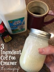 Homemade Coffee Creamer Recipe (3 Ingredients)