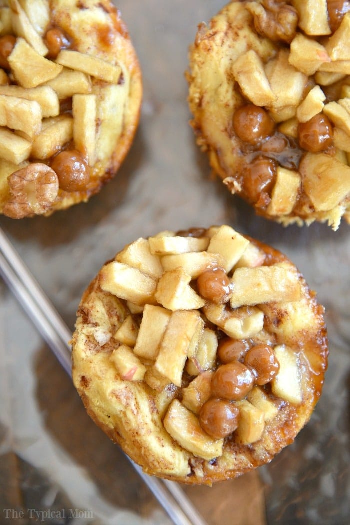 Mini Apple Pies (with Cinnamon Rolls)