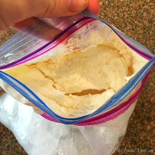 Ice Cream in a Bag (for Kids)