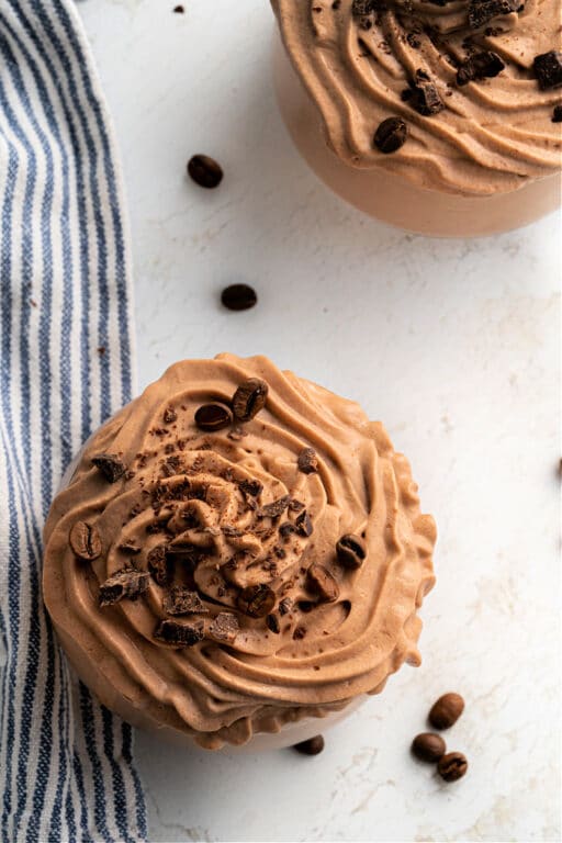Homemade Coffee Frosting - Thick Coffee Mousse