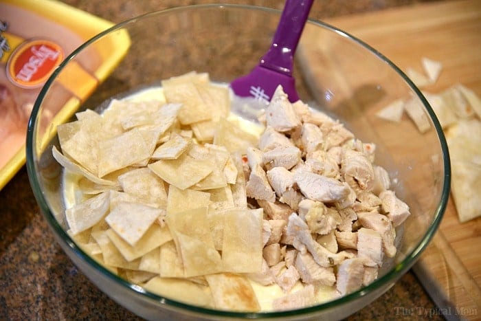 Chicken Tortilla Bake · The Typical Mom