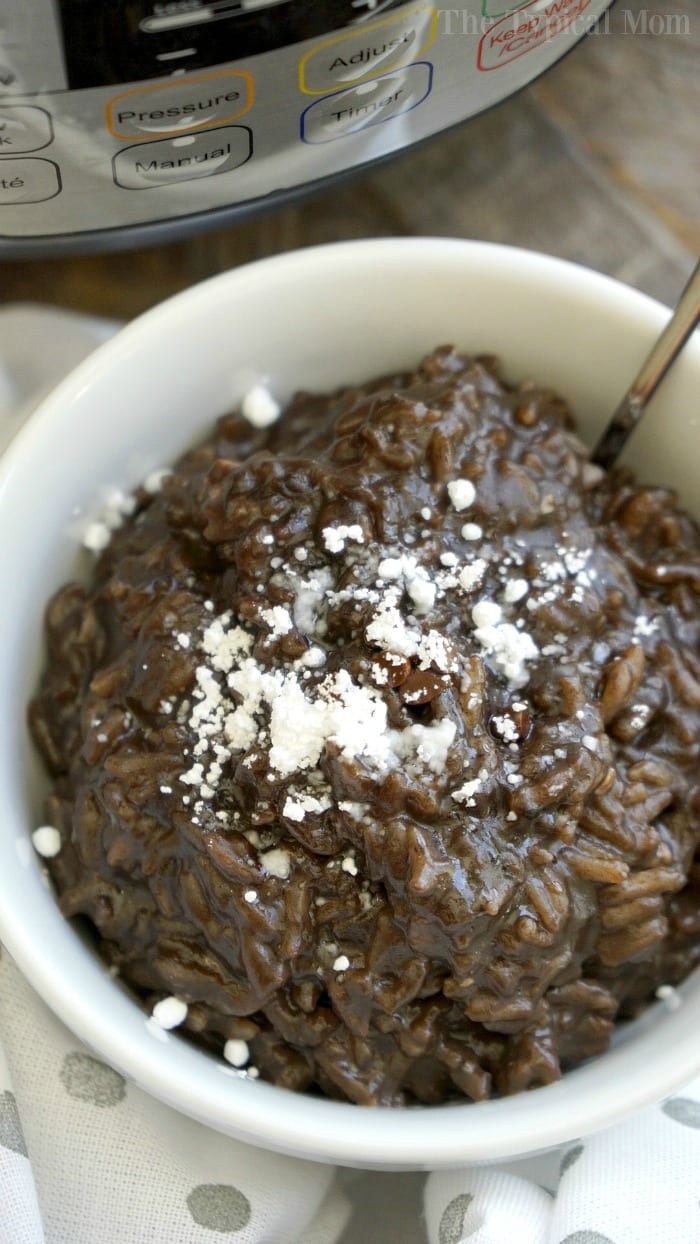 Instant Pot - Crockpot Expres - Ninja Food Chocolate Rice Pudding