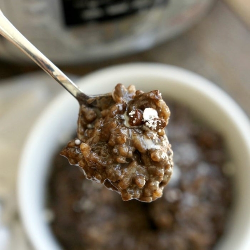 Instant Pot - Crockpot Expres - Ninja Food Chocolate Rice Pudding