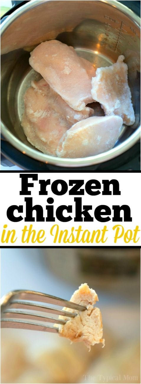 Instant Pot Frozen Chicken - Ninja Foodi Frozen Chicken Breast