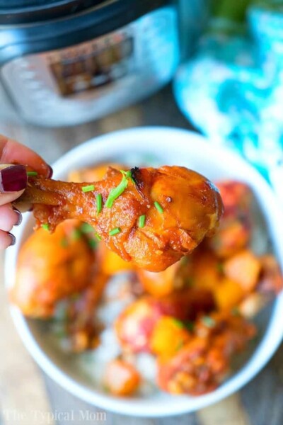 Instant Pot Chicken Legs (Cooked in Sauce)