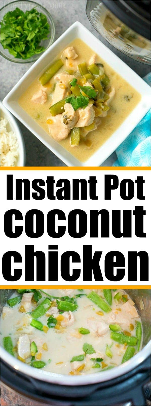Coconut Chicken (Pressure Cooker Recipe)