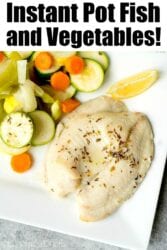 Instant Pot Fish (Ninja Foodi Pressure Cooker Fish)