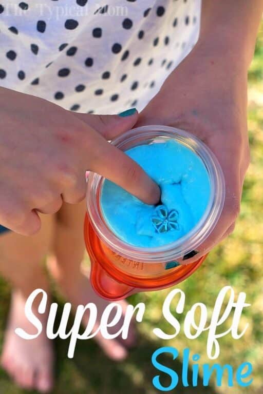 How to Make Soft Slime Recipe · The Typical Mom