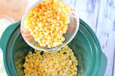 Crockpot Corn Chowder (with Frozen Corn)