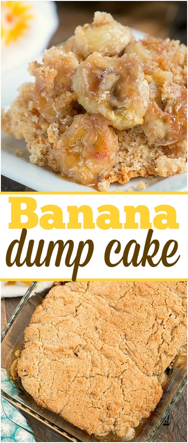 Best Banana Dump Cake Recipe · The Typical Mom