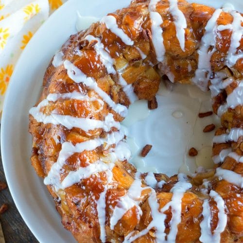 Best Fresh Apple Monkey Bread · The Typical Mom