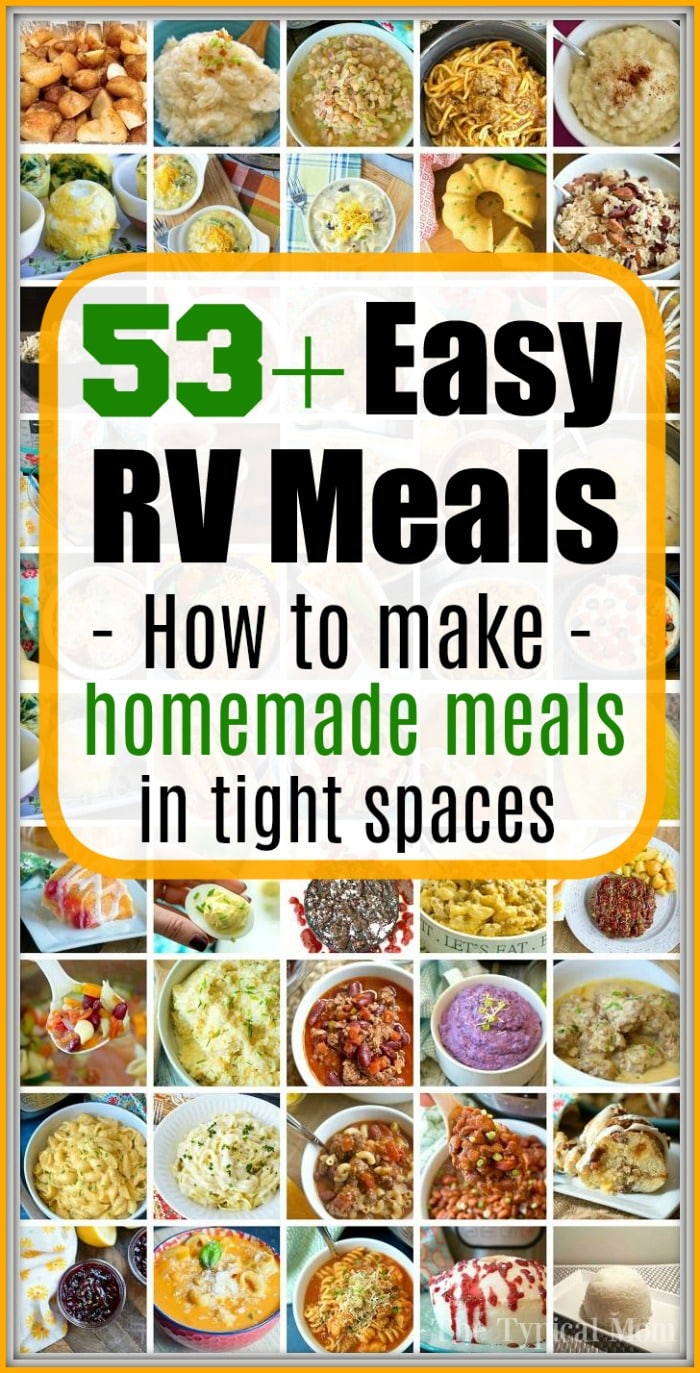 101+ Easy RV Meals (Cheap One Pot Dinners)