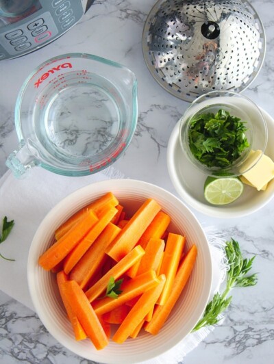 Pressure Cooker Carrots (Savory)