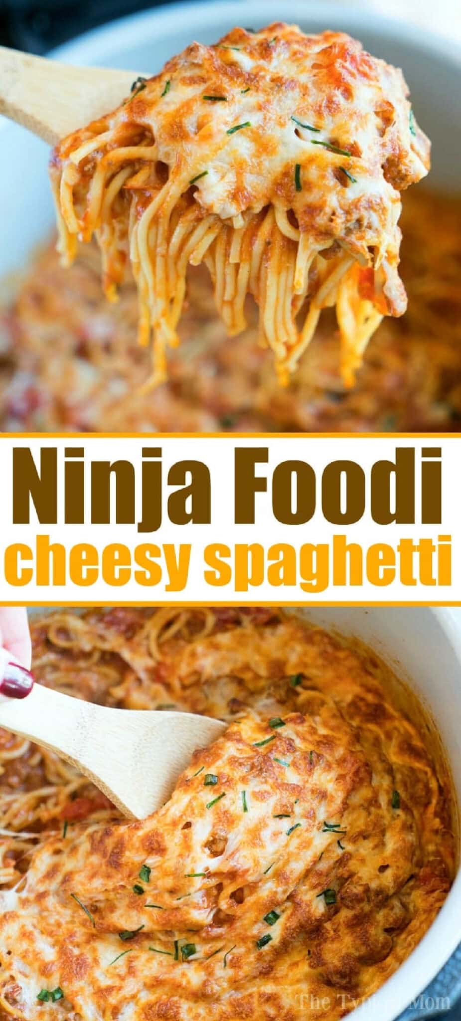 Ninja Foodi Spaghetti (with Jar Sauce)