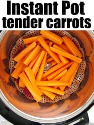 Pressure Cooker Carrots (Savory)