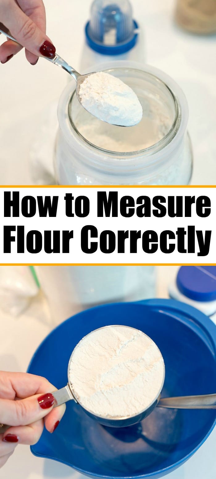 How to Measure Flour Properly without a Scale