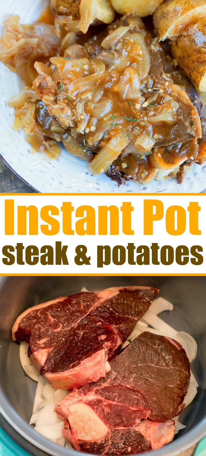 Instant Pot Steak and Potatoes - Ninja Foodi Steak Recipe
