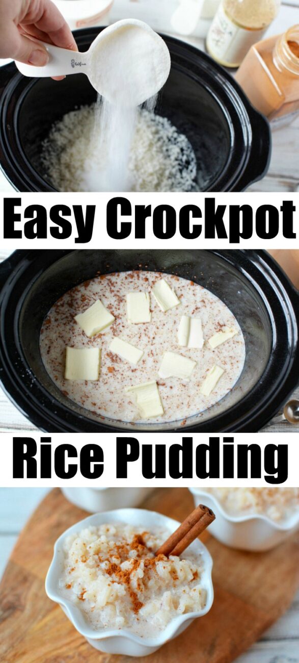 Slow Cooker Rice Pudding (with Minute Rice)