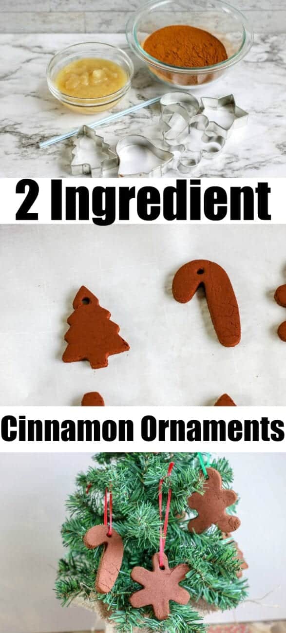 2 Ingredient Cinnamon Ornament Recipe · The Typical Mom