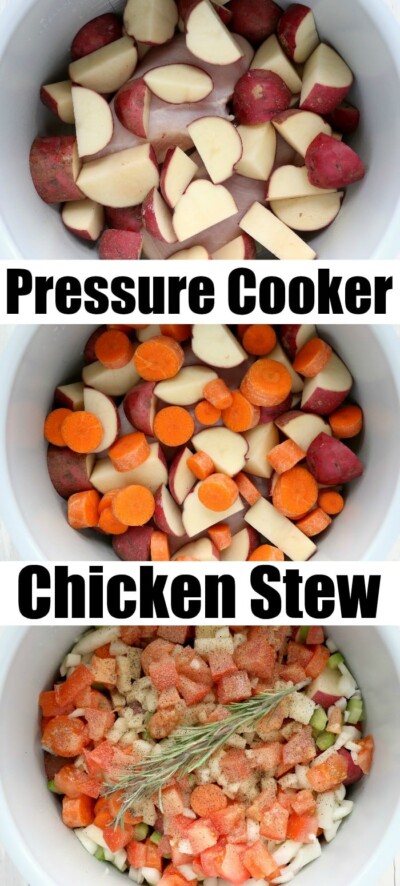 Instant Pot Chicken Stew (with Potatoes and Carrots)