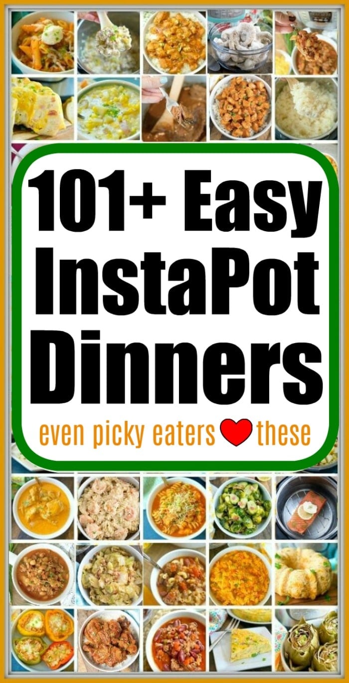 Instant Pot Dinner Recipes (with Chicken, Pork and Beef)