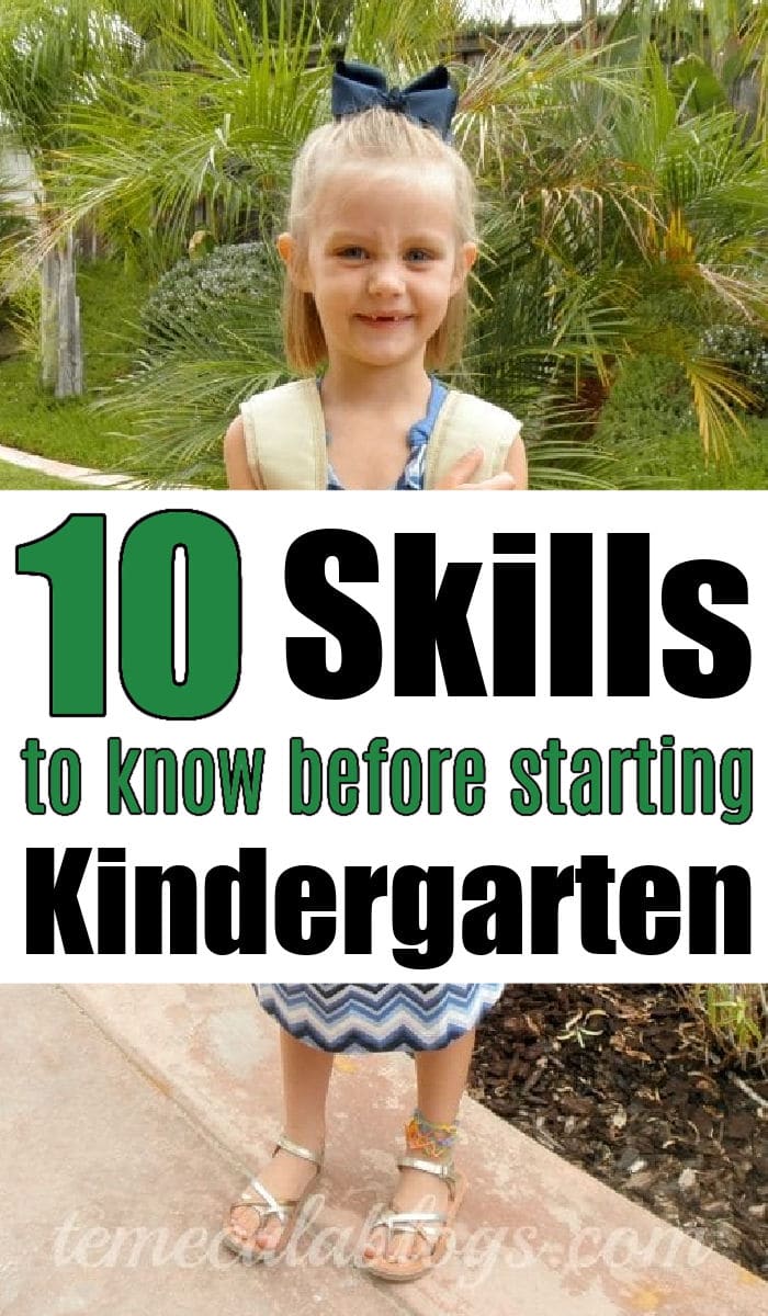 What Should a Child Know Before Kindergarten (Checklist)