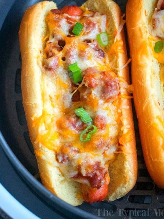 Air Fryer Frozen Hot Dogs - Ninja Foodi Frozen Hot Dogs
