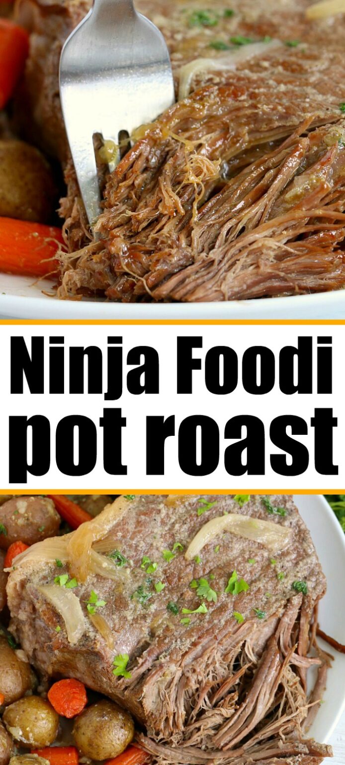 Ninja Foodi Pot Roast Recipe (with Gravy)