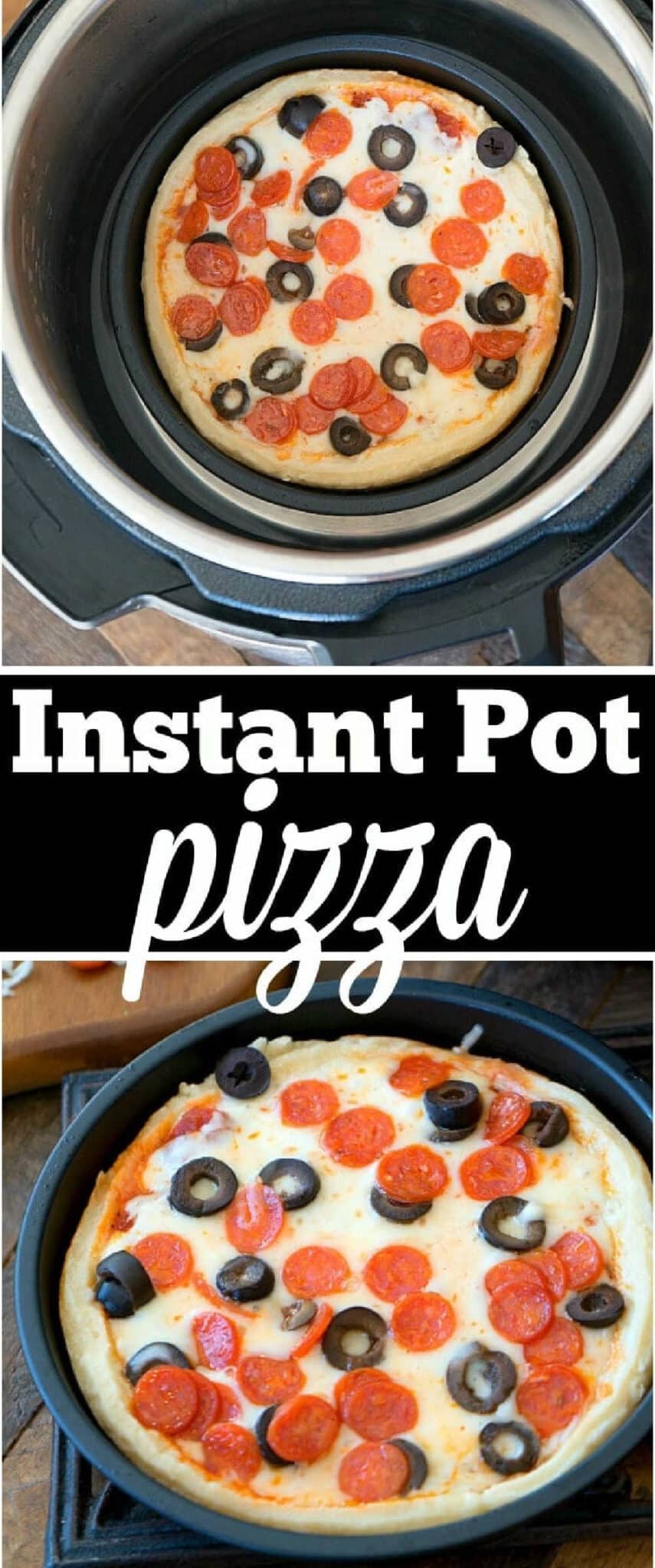 Easy Instant Pot Pizza (Video)