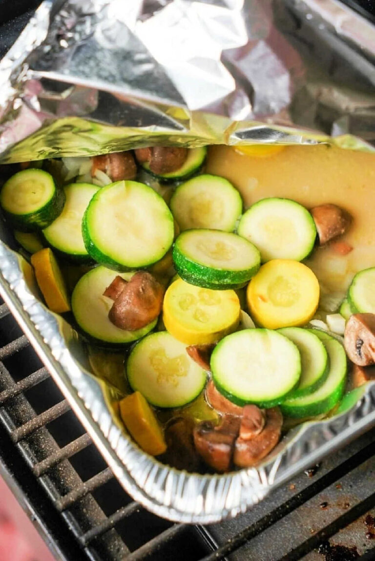 Traeger Smoked Vegetables (in Foil)
