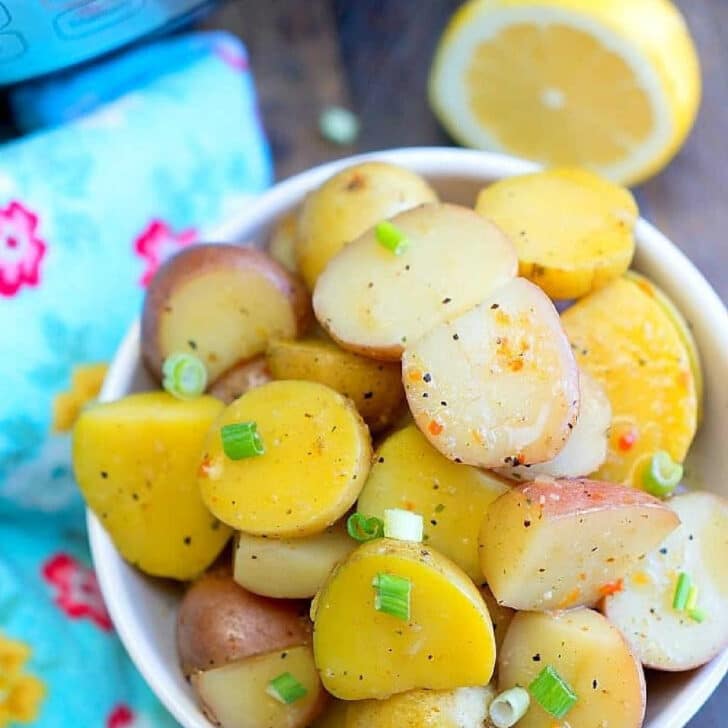 Instant Pot Baby Potatoes - Ninja Foodi Baby Potatoes - Petite