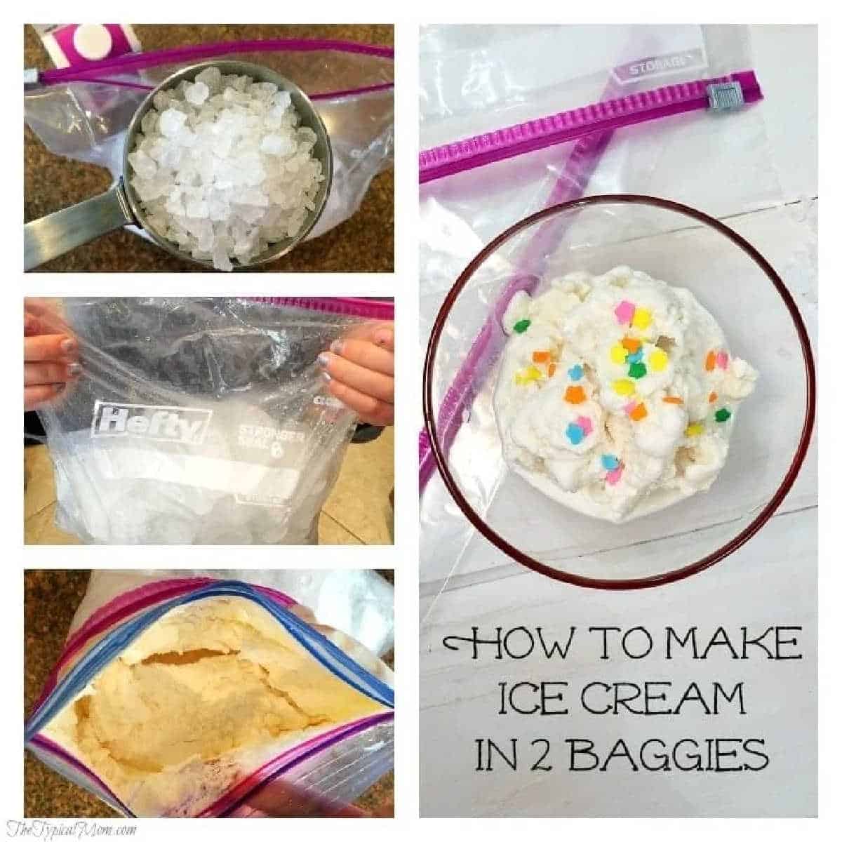 How To Make Ice Cream in a Bag At Home without Machine Video
