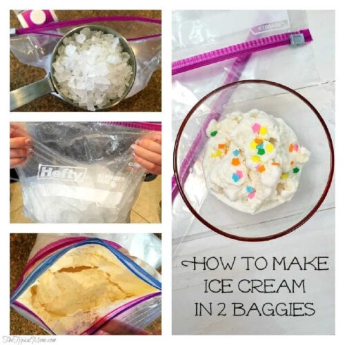 How To Make Ice Cream in a Bag At Home without Machine Video