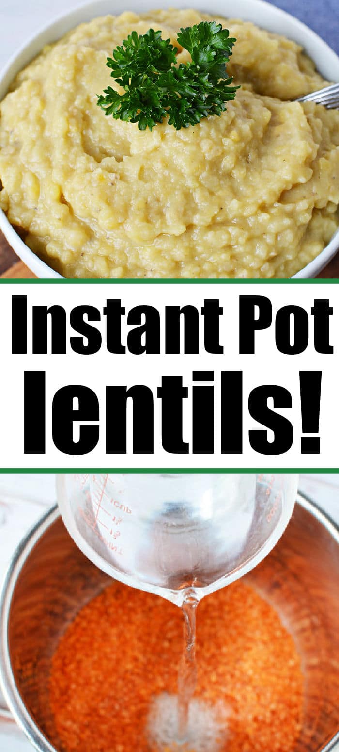Red Lentils Instant Pot (Recipe)