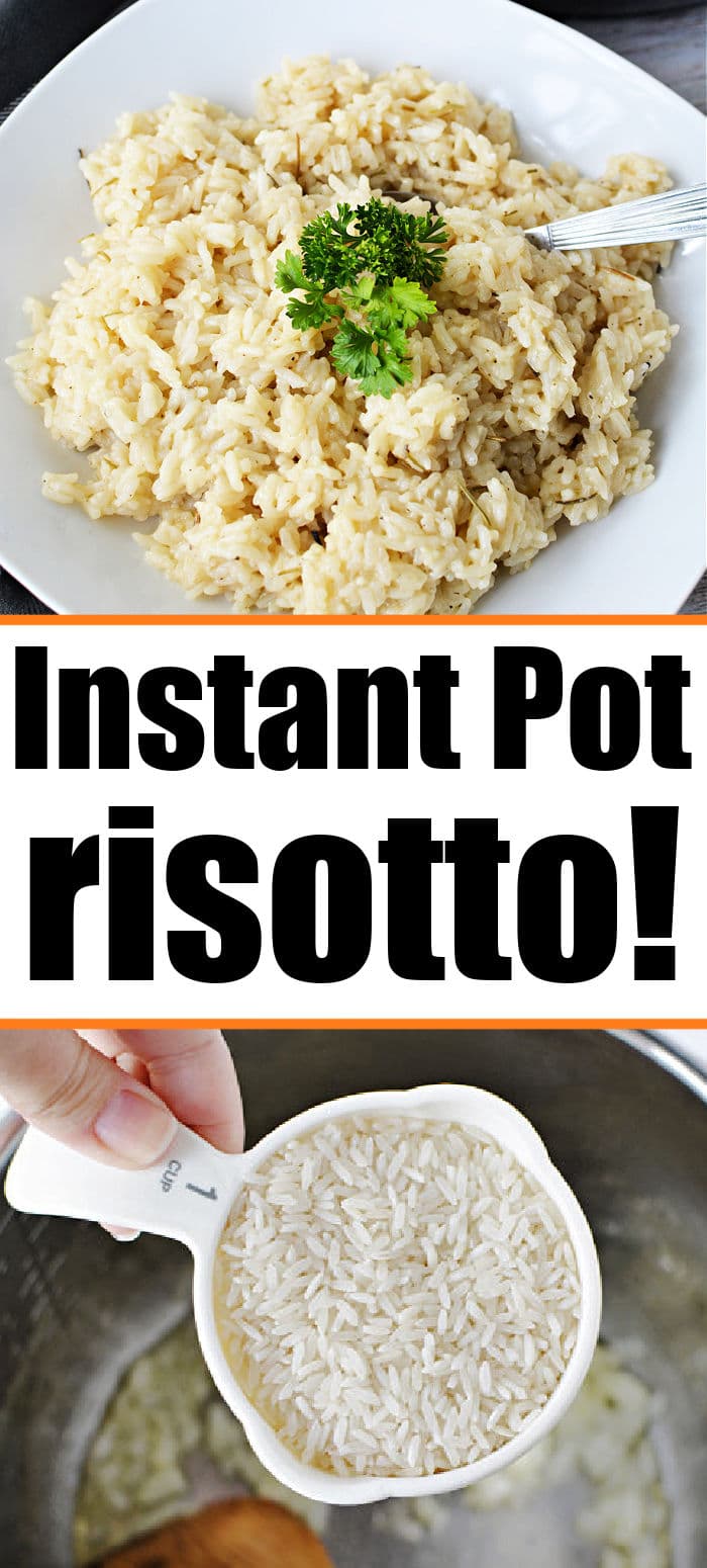 Instant Pot Risotto Recipe (with Parmesan)