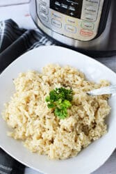 Instant Pot Risotto Recipe (with Parmesan)