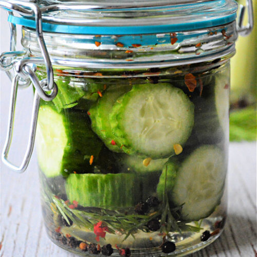 How to Make Pickles at Home NO Cooking - Homemade Pickles