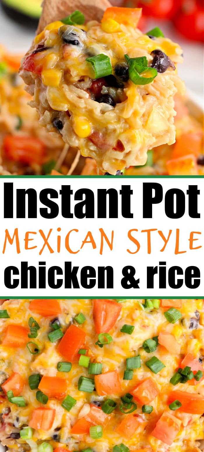 Instant Pot Mexican Chicken and Rice - Ninja Foodi