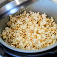 How to Make Ninja Foodi Popcorn with Saute Function Coconut Oil