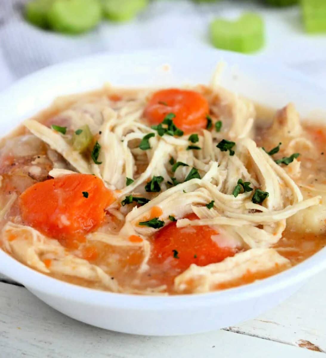 Instant Pot Chicken Stew (Creamy)