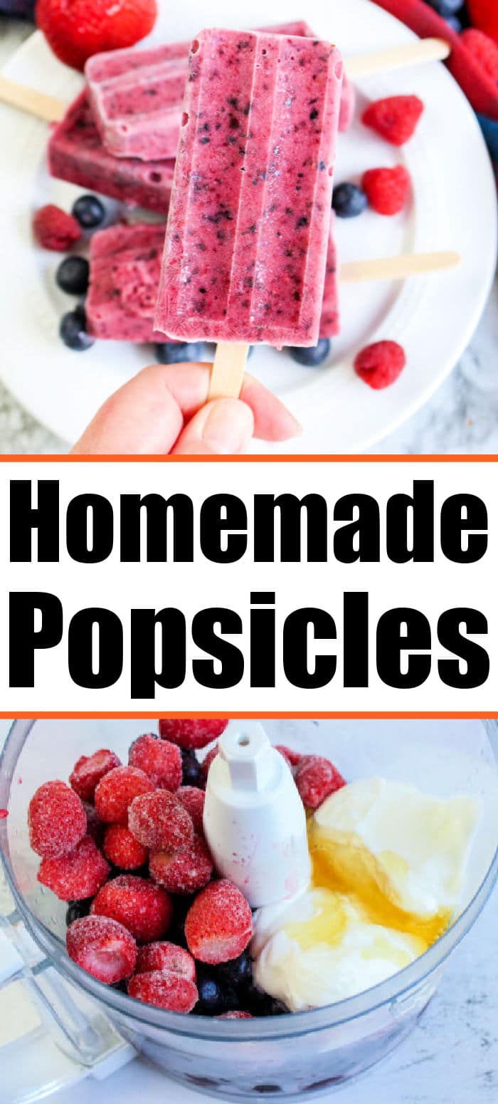 How to Make Homemade Popsicles (3 Ingredients)