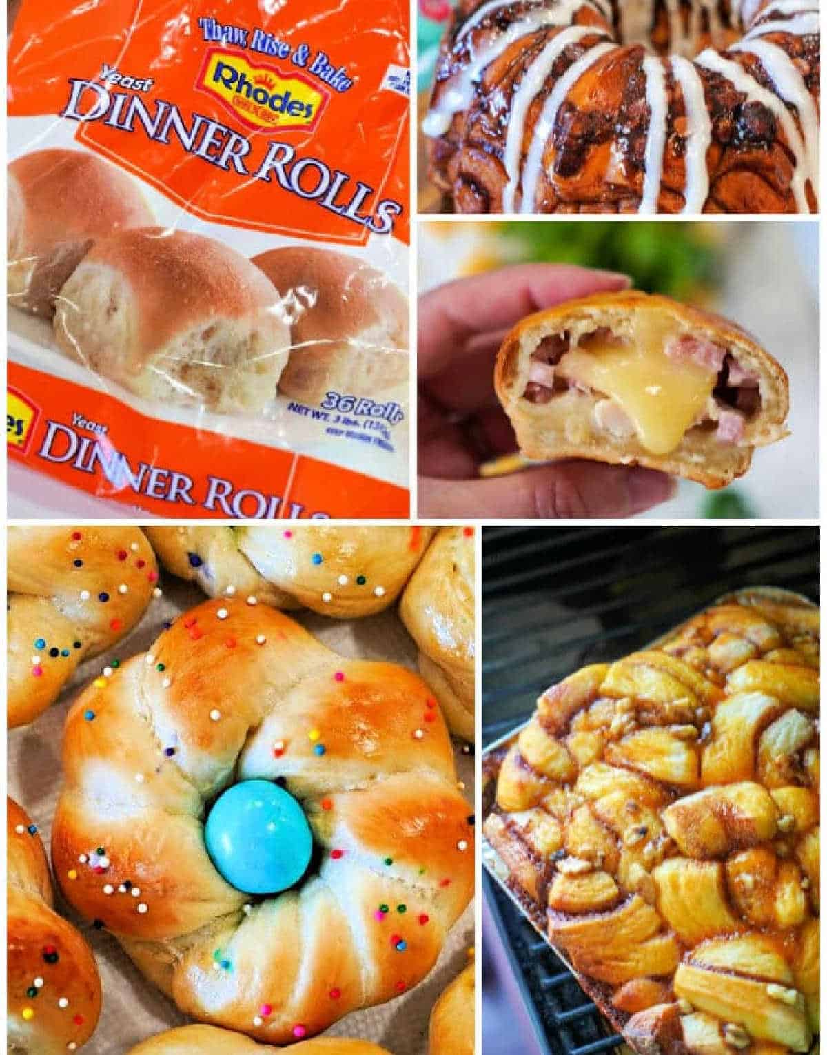 Rhodes Frozen Bread Dough Recipes (Savory or for Dessert)