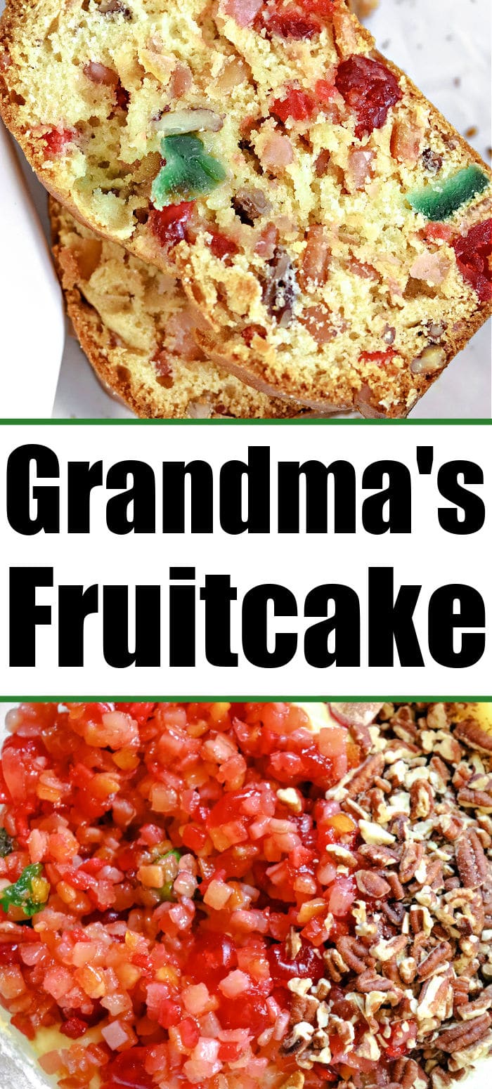 Grandma's Fruitcake Recipe