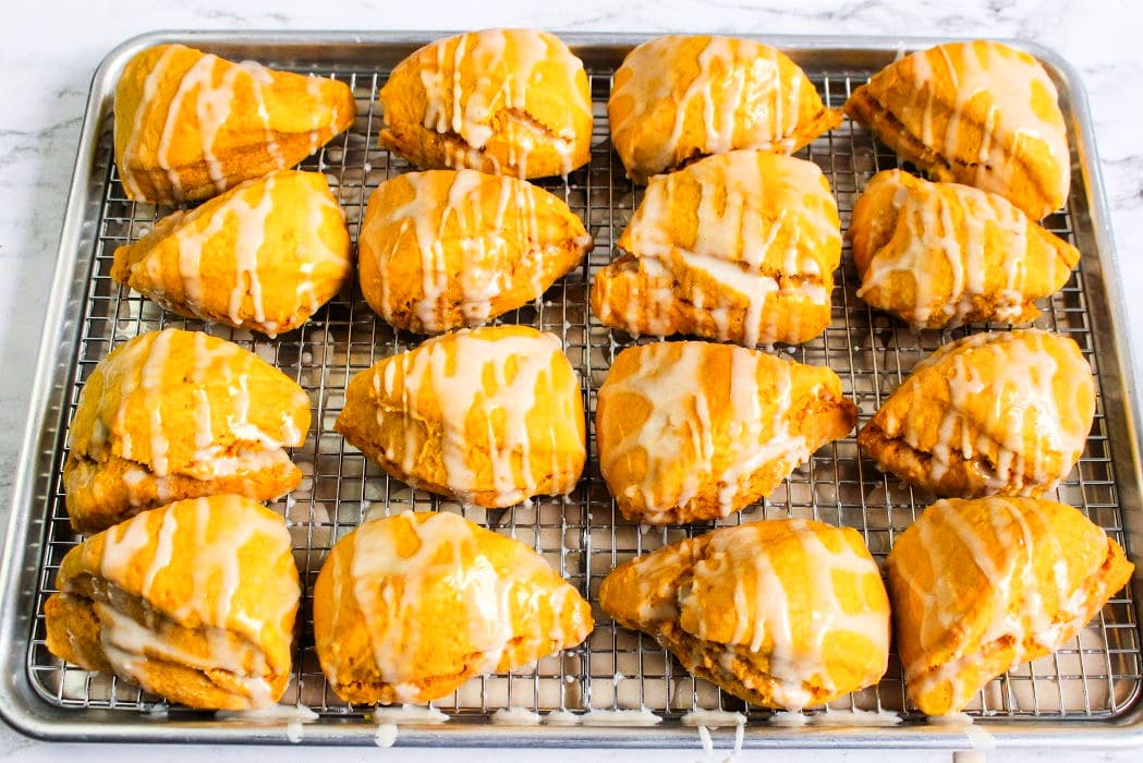 Copycat Easy Starbucks Pumpkin Scone Recipe - Pumpkin Scones