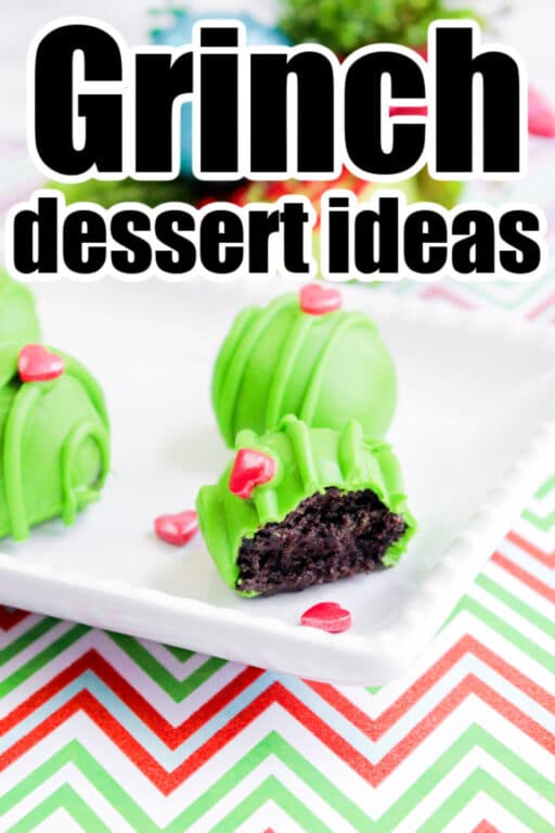 Grinch Dessert Recipe (No Bake Truffles) Grinch Dessert Recipe (No Bake Truffles)