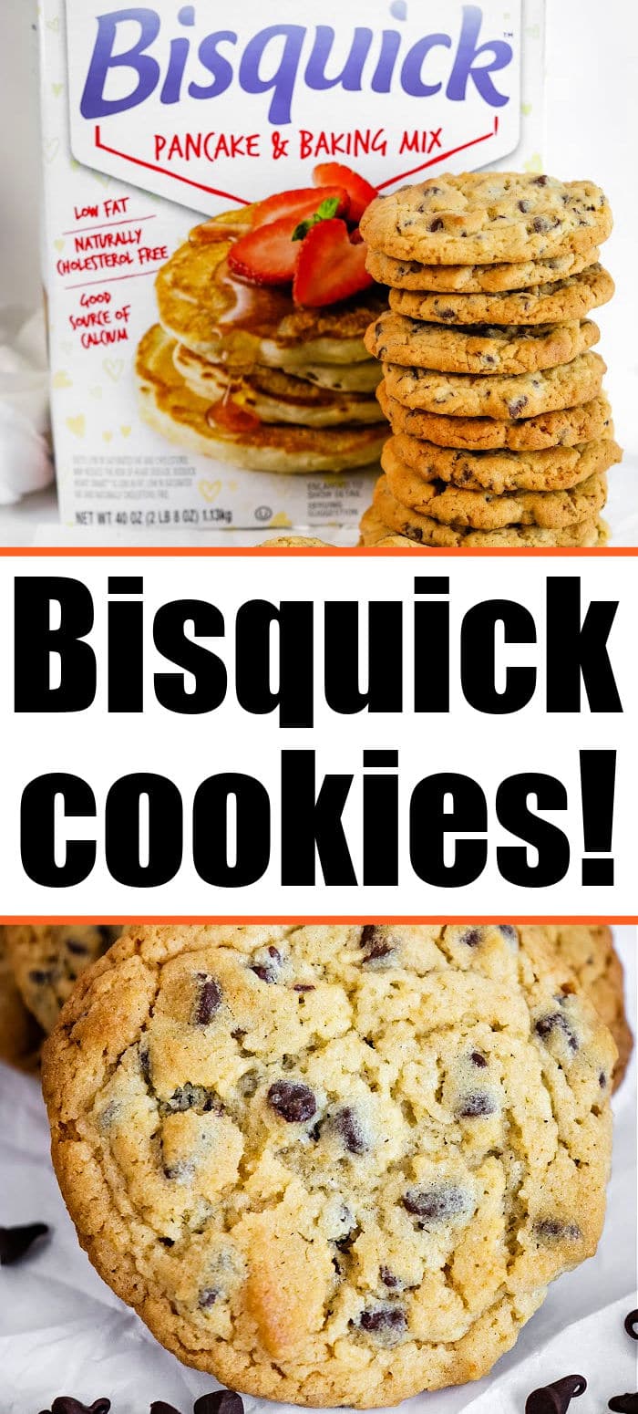 Bisquick Chocolate Chip Cookies - Cookies with Bisquick