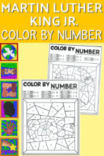 6 Martin Luther King Jr Coloring Page - MLK Color by Number