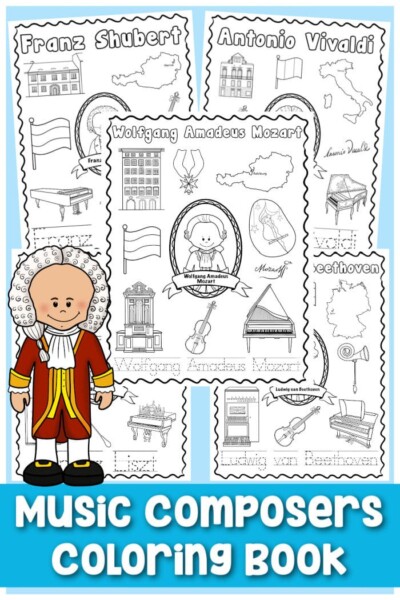 Free Music Coloring Pages - Musician Coloring Pages Printables