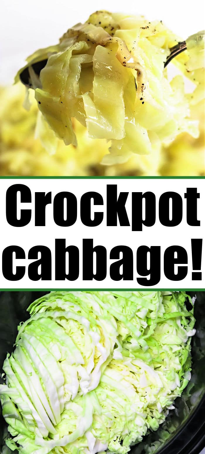 Slow Cooker Cabbage (Buttered)